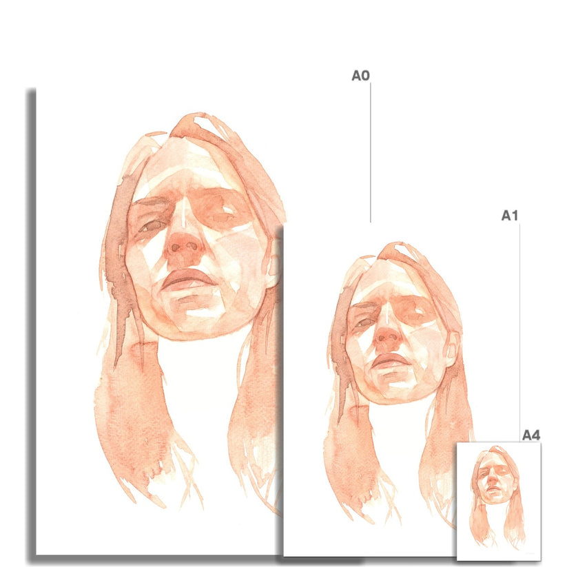 Abstract Fabiola Portrait | Fabiola Portrait | Matt Murphy Art